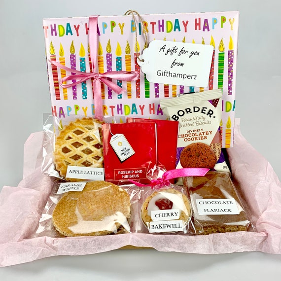 Happy Birthday Afternoon Tea Taster Gift Hamper a Fabulous | Etsy