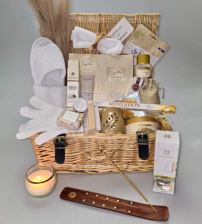 Wellness Gift Hamper: Spa, Relaxation, Self-care, Birthday Get Well ...