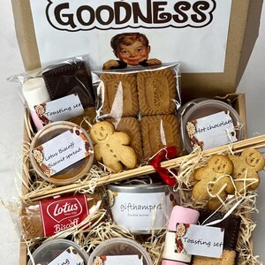 LOTUS BISCOFF SMORES Kit | Fondue Set Marshmallow Toasting Hamper ...
