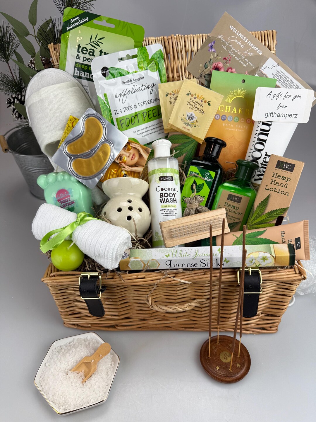 Wellness Gift Hamper Box | Spa Gift Set | Self Care Package ...