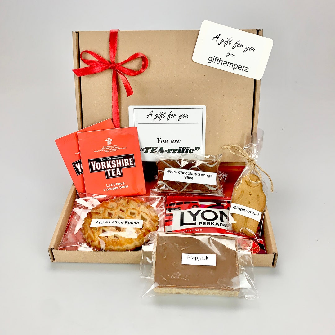 Afternoon Tea Treat Box Gift Hamper | Letterbox Friendly | Mothers Day ...