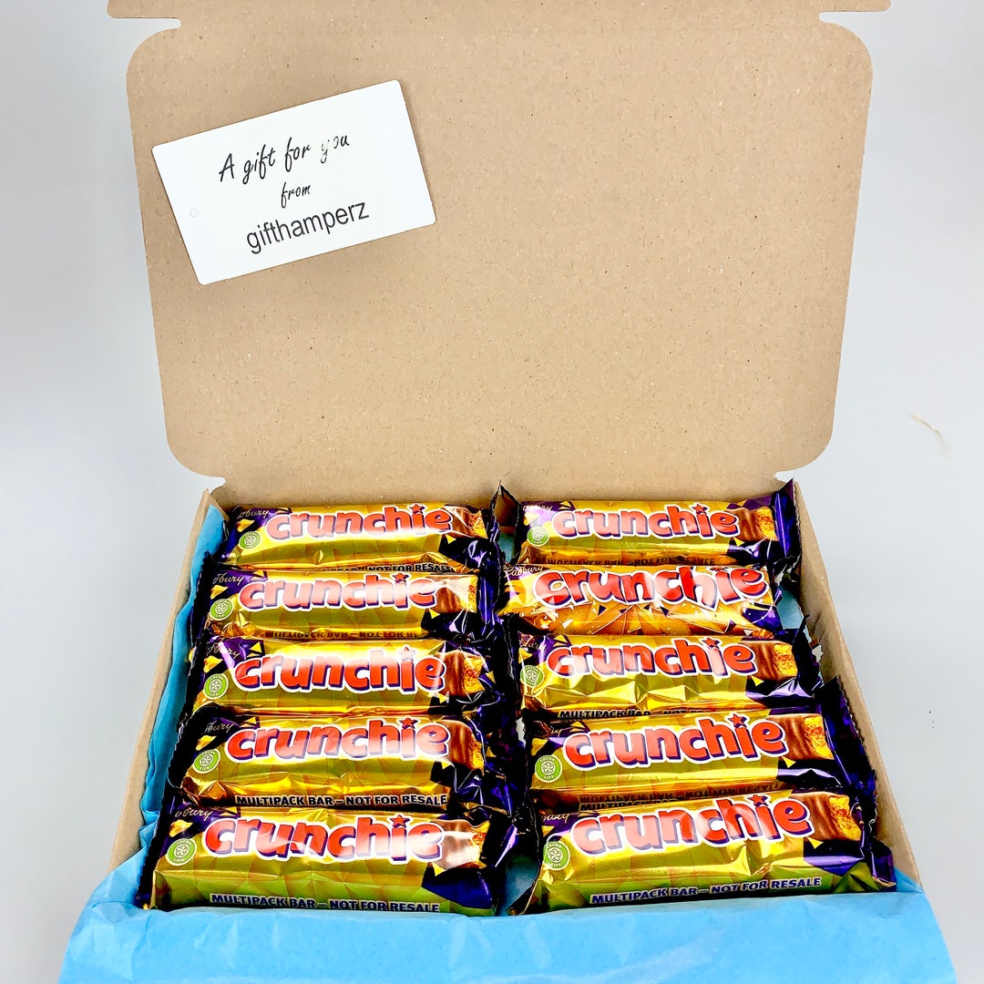 Cadbury CRUNCHIE Chocolate Gift Box Dad Grandpa Grandad Mum Son ...