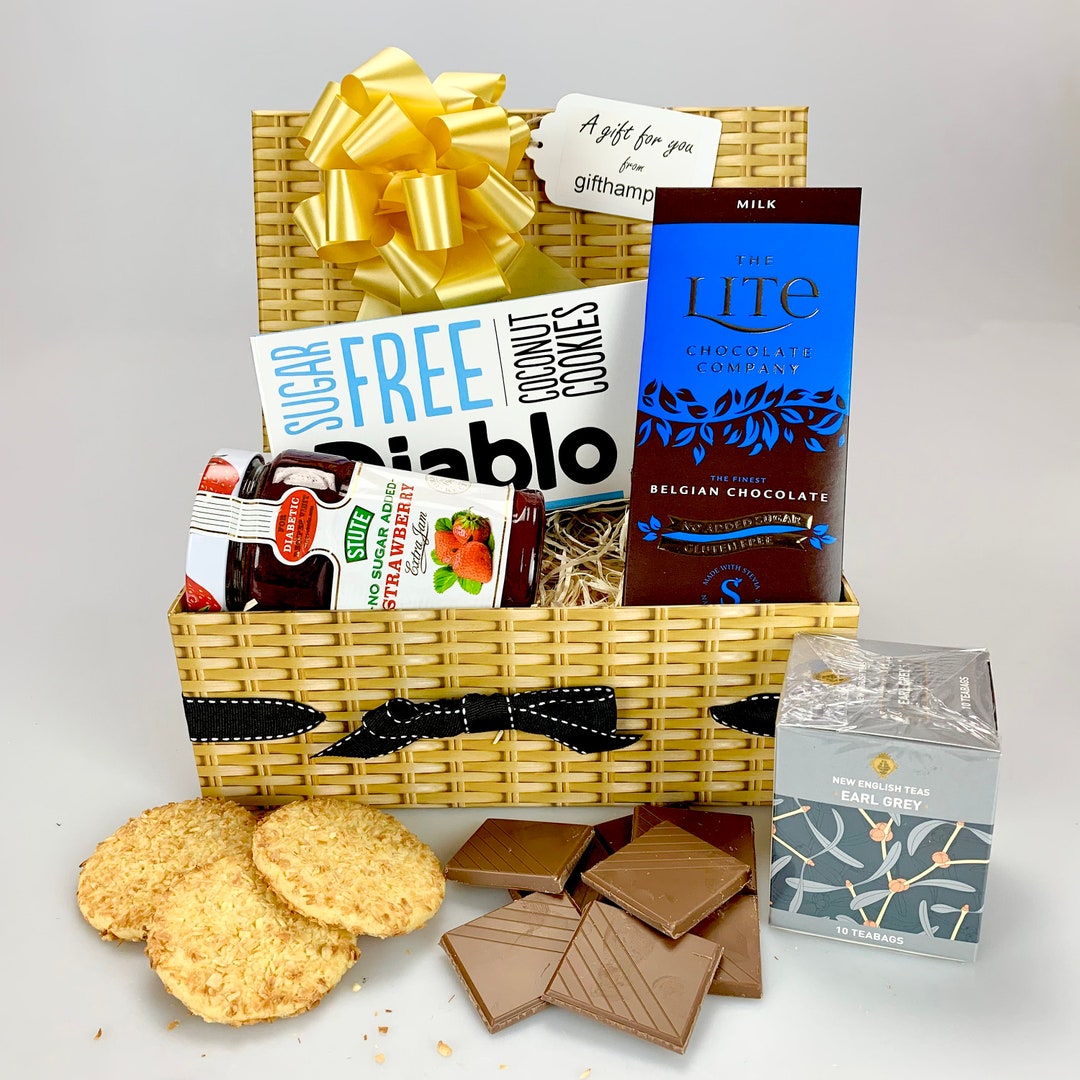 No Added Sugar Delight Sweet Treats Gift Box Hamper Suitable for ...