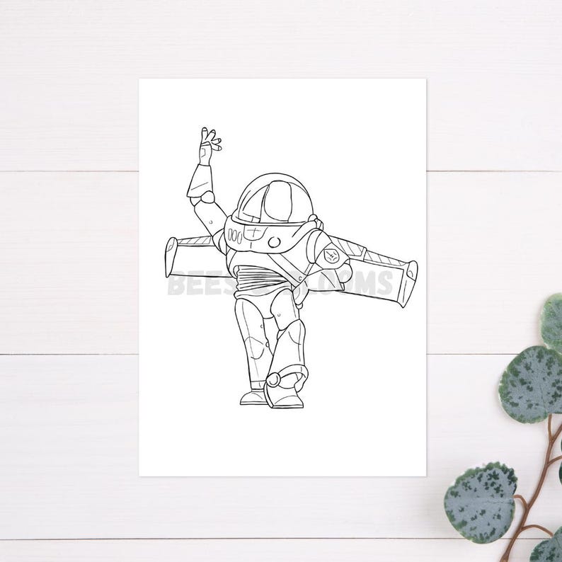 Buzz Lightyear Tattoo Design - Etsy