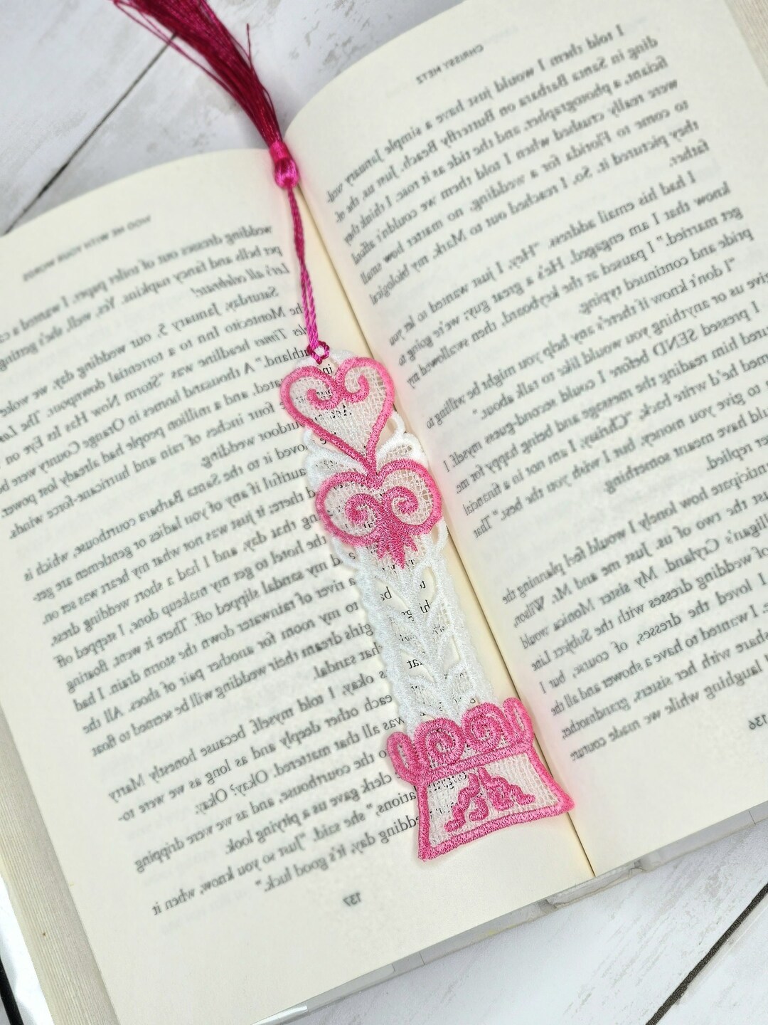Free-standing Lace Hmong Bookmark - Etsy