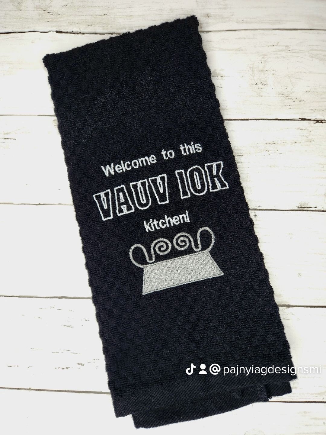 Machine Embroidery Funny Hmong Kitchen Towels - Etsy