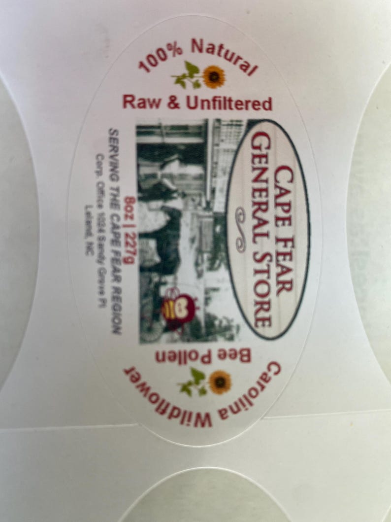 100% Pure Raw Wildflower Bee Pollen 2 of the 8oz Jars (8oz Each, 16oz ...