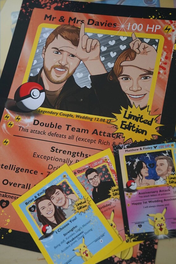 Custom Pokemon Card Pokemon Yourself Create Your Own Card - Etsy