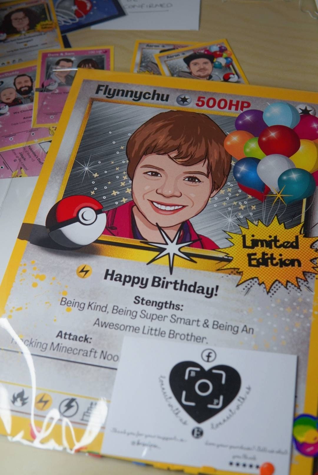 Personalised Pokemon Cards Pokemons Gift Adult Holographic - Etsy