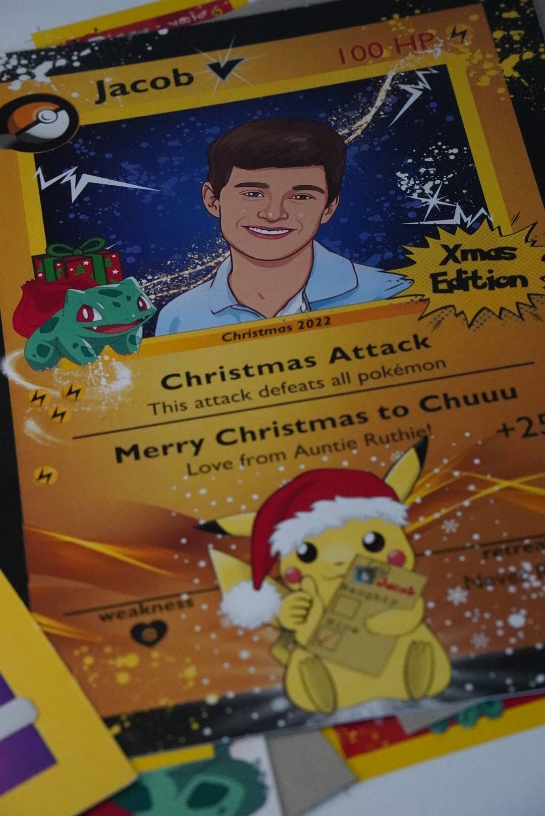 Custom Pokemon Card Pokemon Yourself Create Your Own Card - Etsy Australia