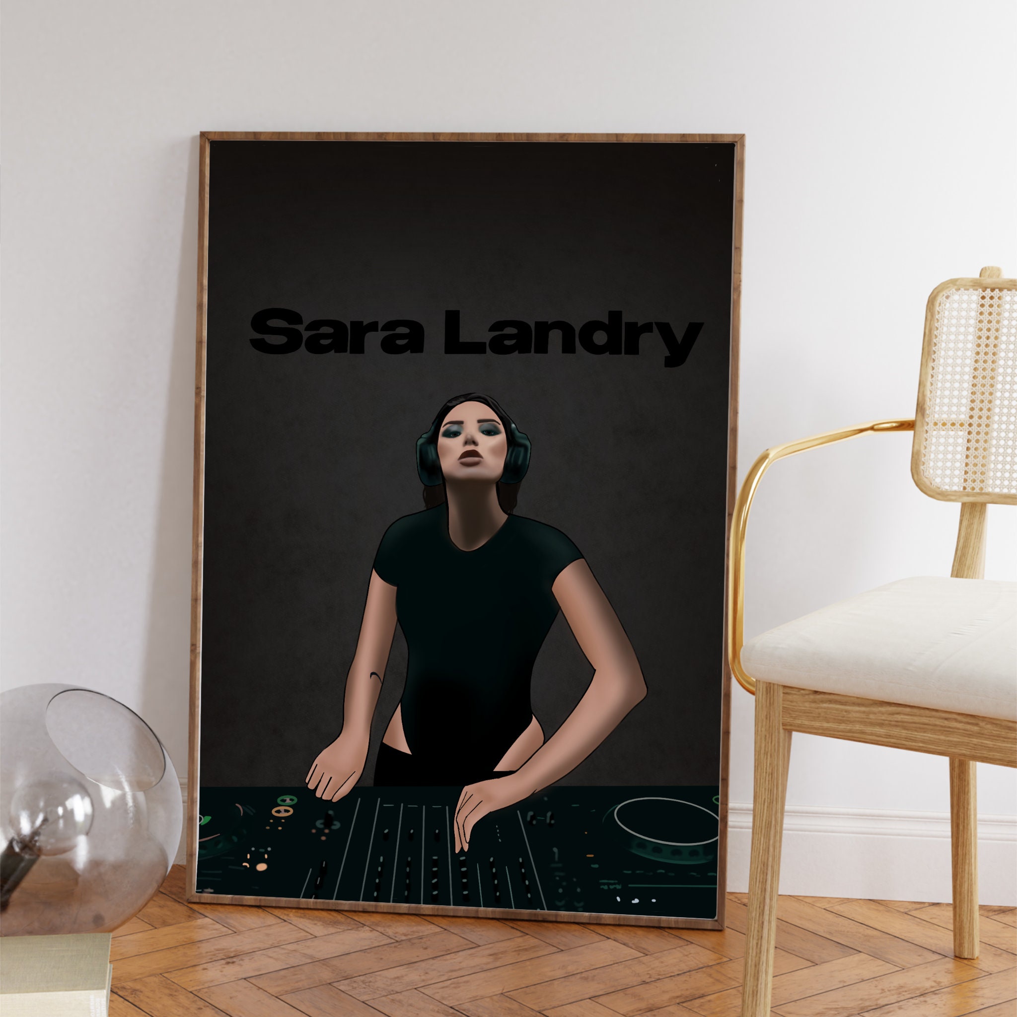 Sara Landry Dj Poster - Etsy