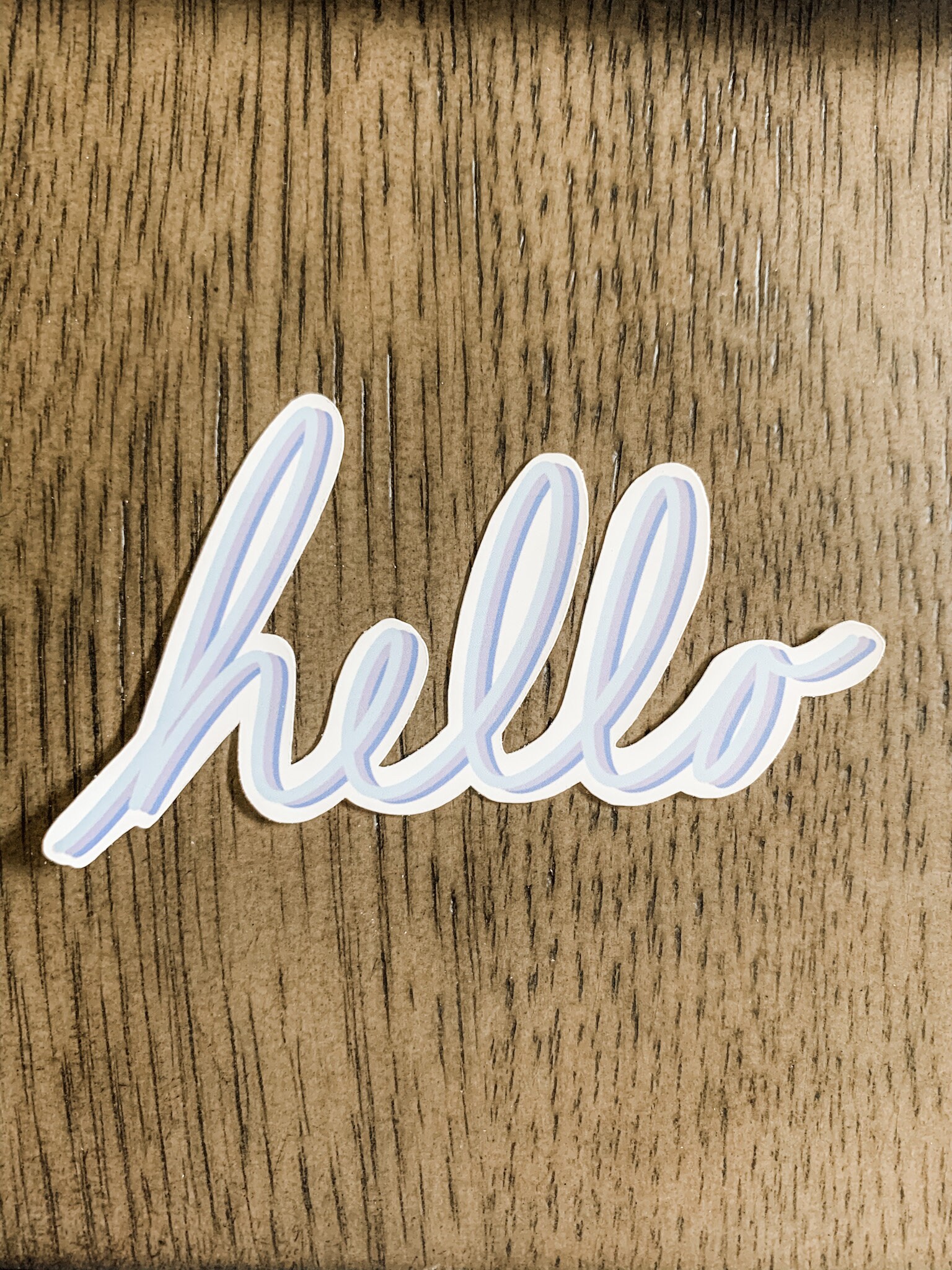Hello Sticker Laptop Sticker Hydroflask Sticker | Etsy