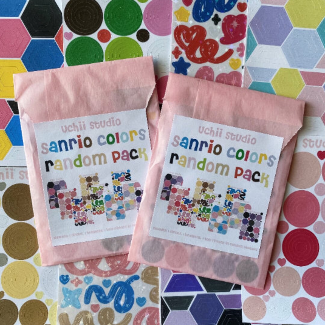 Deco Stickers Random Pack - Etsy
