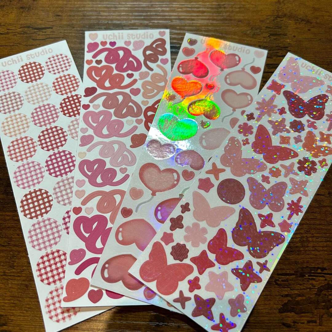 Pinky Stickers Collection - Etsy