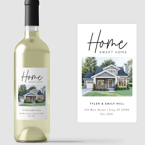 Realtor Wine Label - Etsy