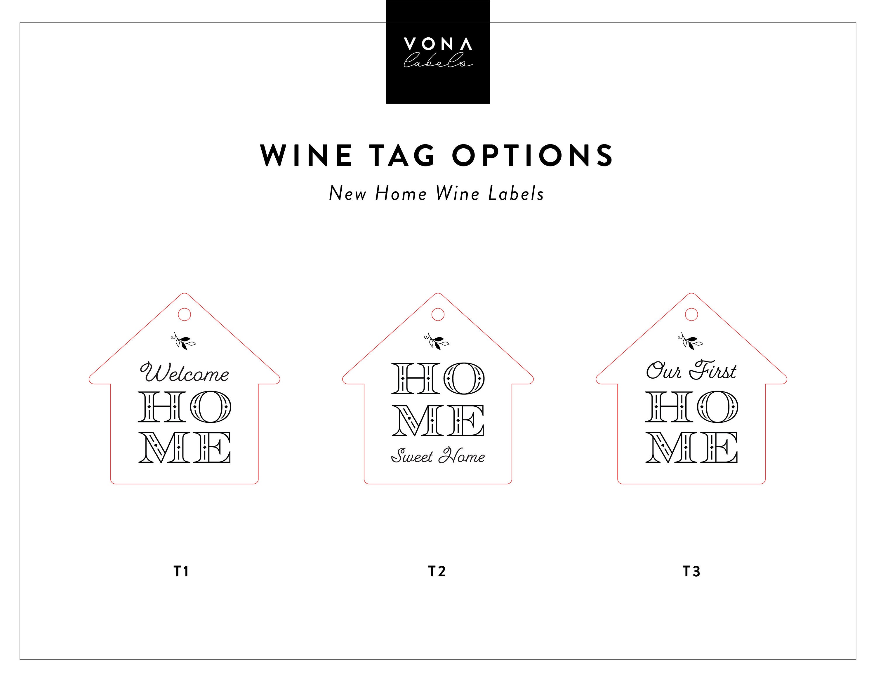 New Home Wine Label Home Sweet Home New Home Gift - Etsy