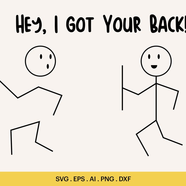 Ive Got Your Back Svg - Etsy