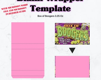 Movie Theater Candy 5 Oz Blank Wrapper Template SVG, Wrapper Svg, Candy ...