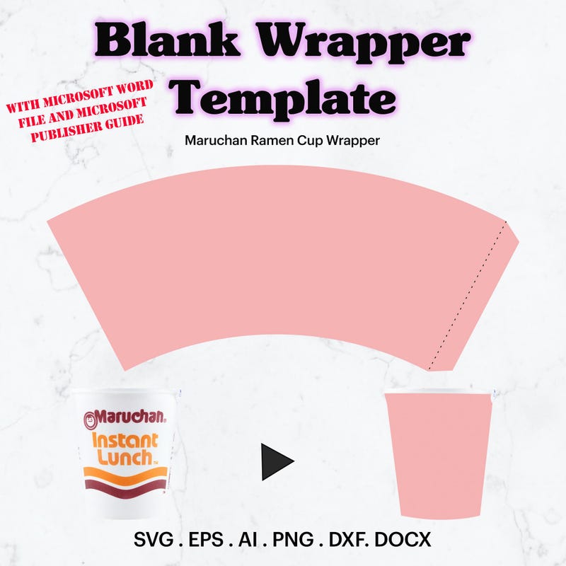 Ramen Wrapper File - Etsy