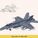 F-18 Super Hornet Svg, Fighter Jets Png, F/A-18E Super Hornet Svg ...