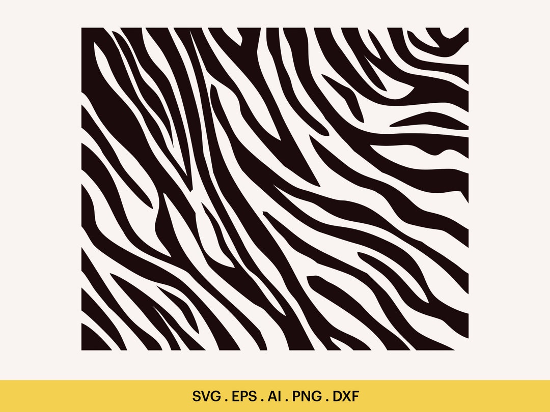 Tiger Print SVG, Tiger Patern Svg for Cricut, Tiger is the New Black ...