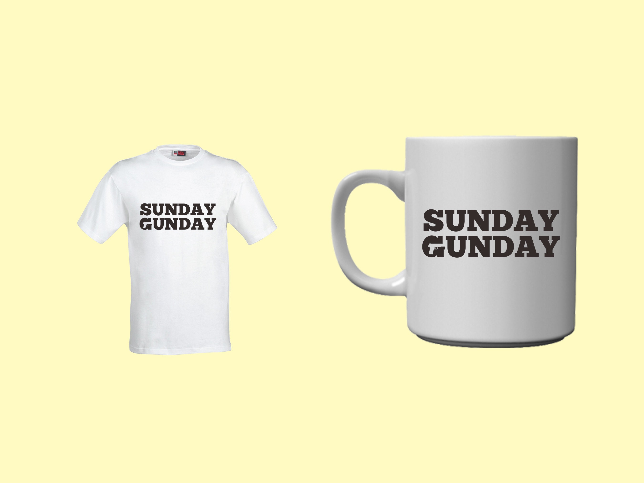 Sunday Gunday SVG Gun Enthusiast Svg Gun Control Noun SVG - Etsy