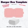 Essential Oil Box Template SVG, Essential Oil Box Size 4.6" X 1.8" X 1. ...