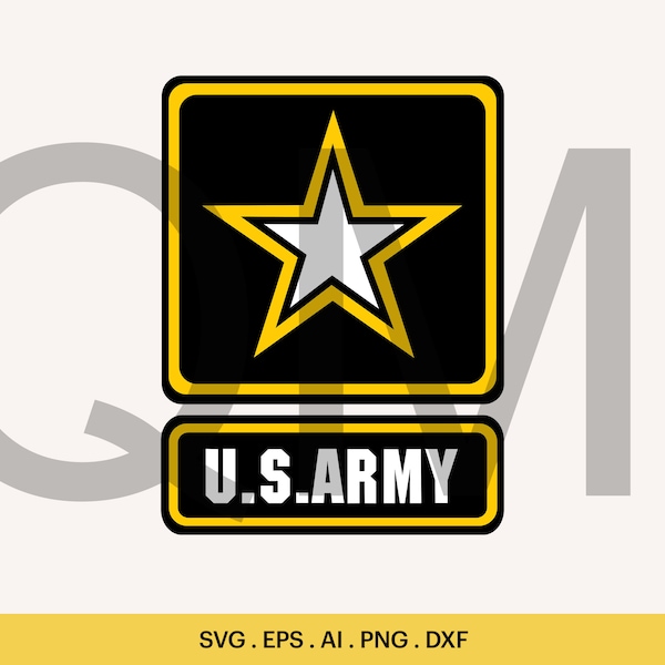 Army Logo Svg - Etsy