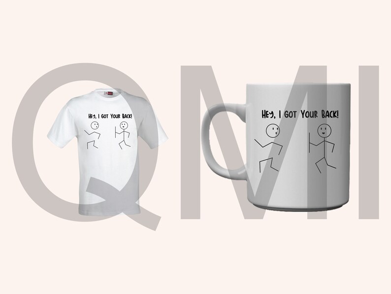 Hey I Got Your Back Svg Stickman Funny Quotes Png Stickman - Etsy