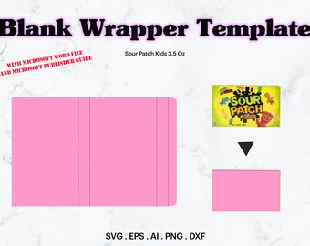 Theater Candy Box Template - Etsy
