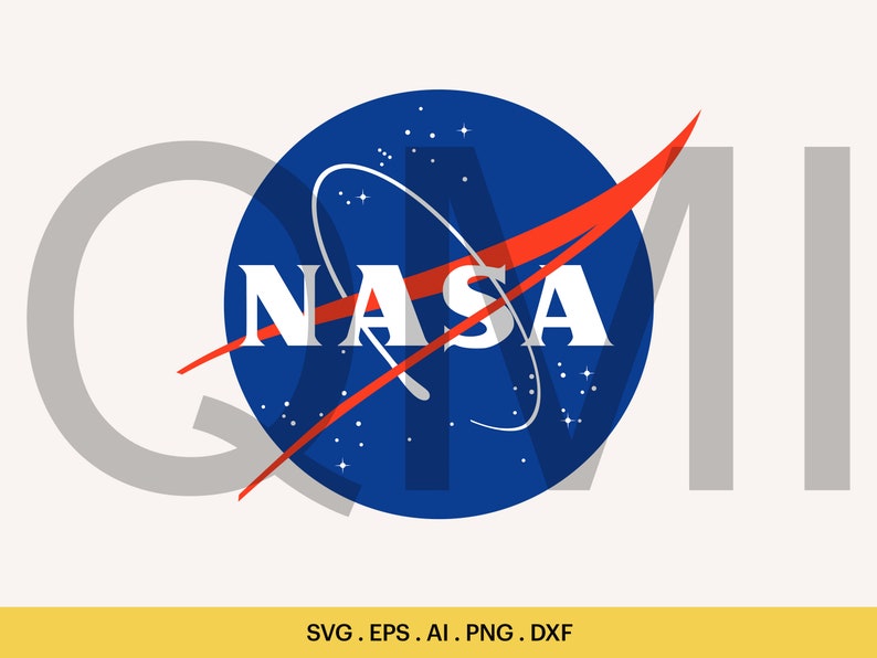 Nasa Logo SVG, Nasa Design Svg, Nasa for Cutting Files, Nasa Silhouette ...