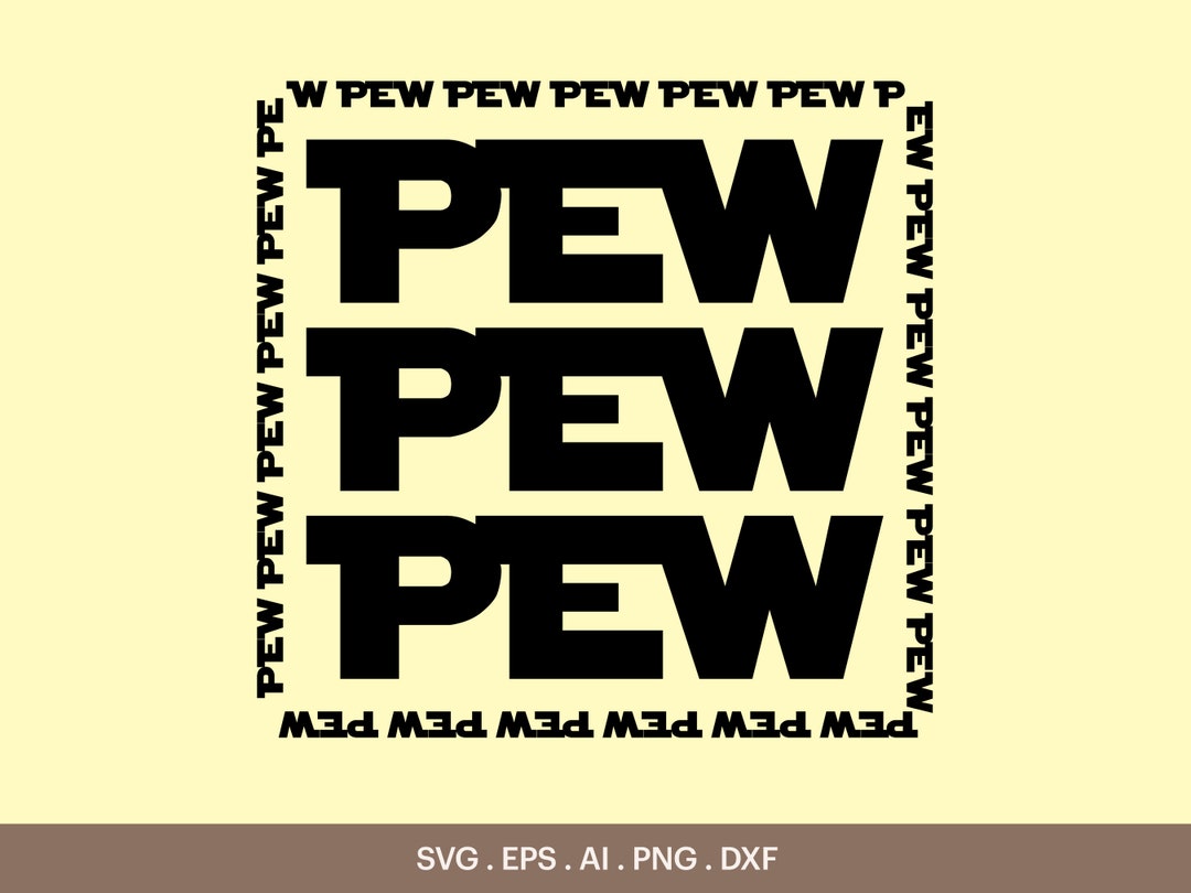 Pew Pew Pew SVG, Laser Shooting SVG, Pew Pew Pew Pattern Svg, Pew Pew ...