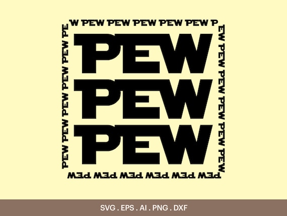 Pew Pew Pew SVG Laser Shooting SVG Pew Pew Pew Pattern Svg | Etsy