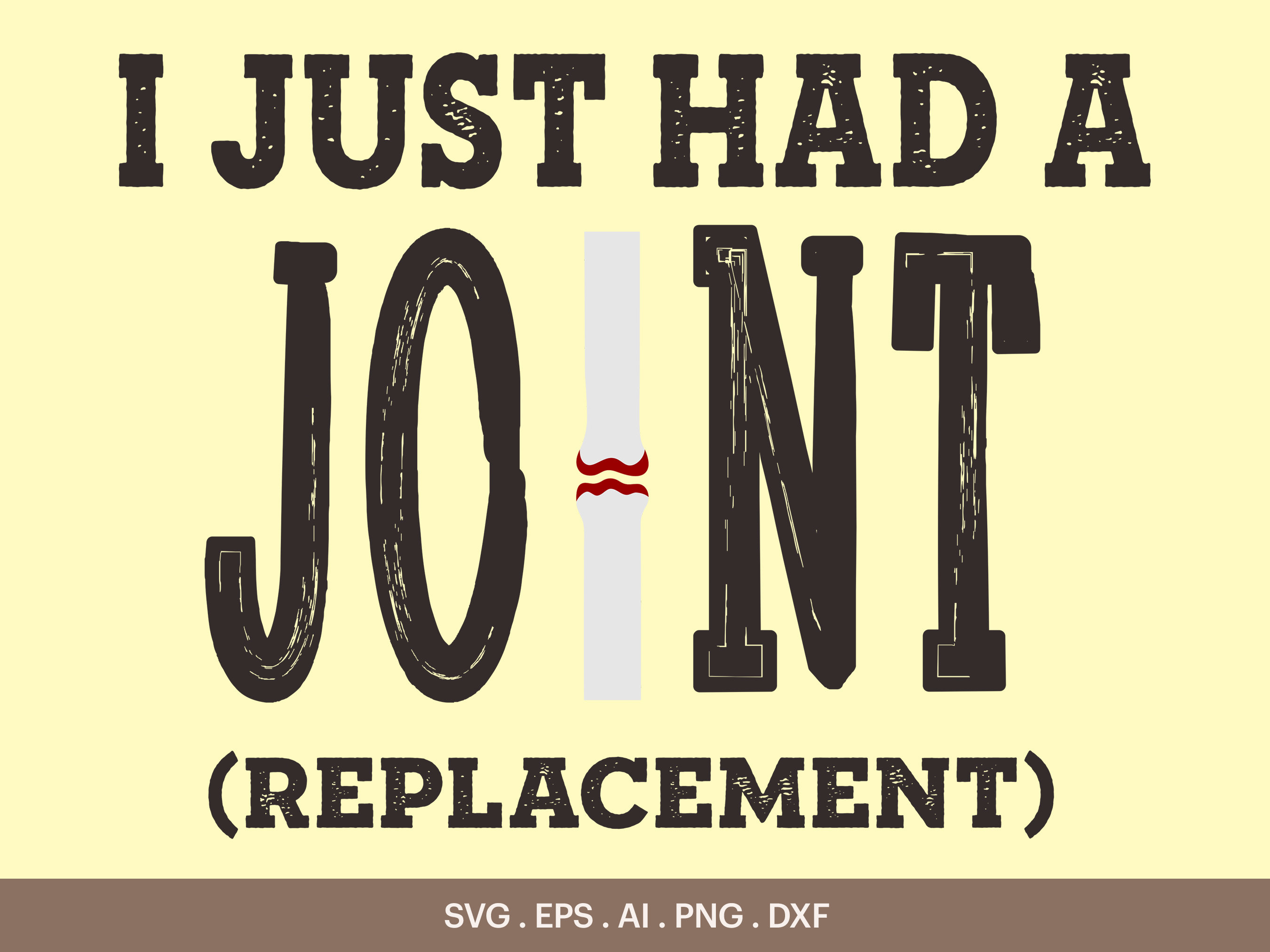 I Just Had a Joint replacement SVG Mariyuana Joint Svg - Etsy