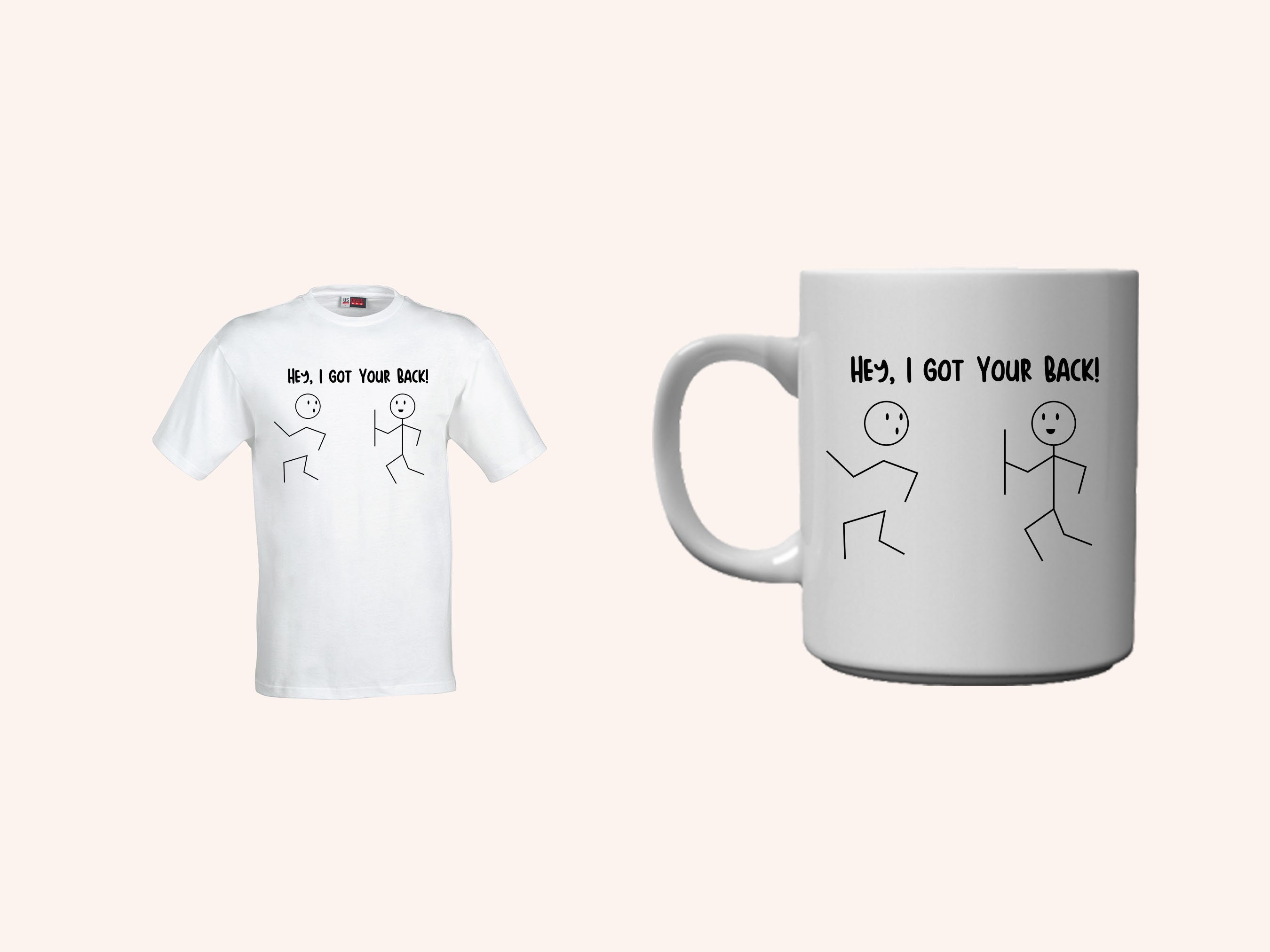 Hey I Got Your Back Svg Stickman Funny Quotes Png Stickman - Etsy