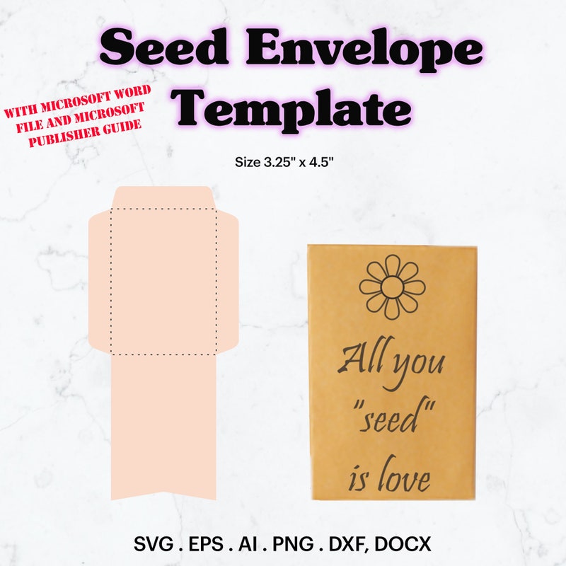 Seed Envelopes - Etsy