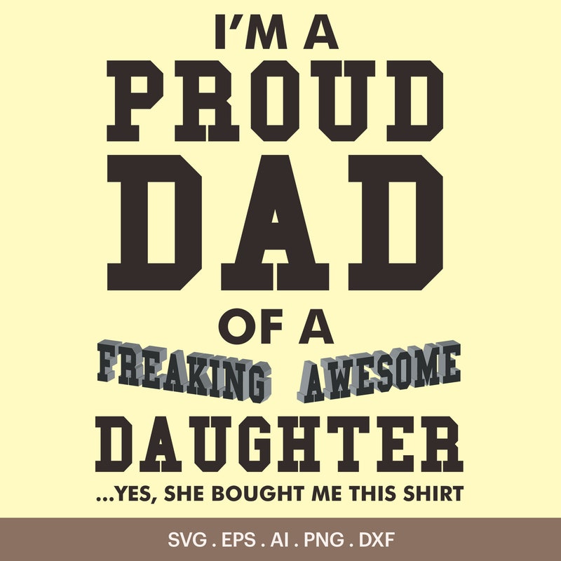 Proud Dad - Etsy