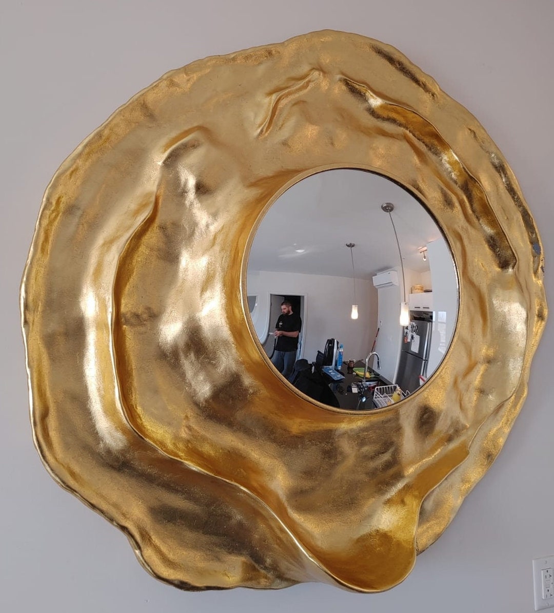 Glamorous Gold Statement Mirror - Etsy