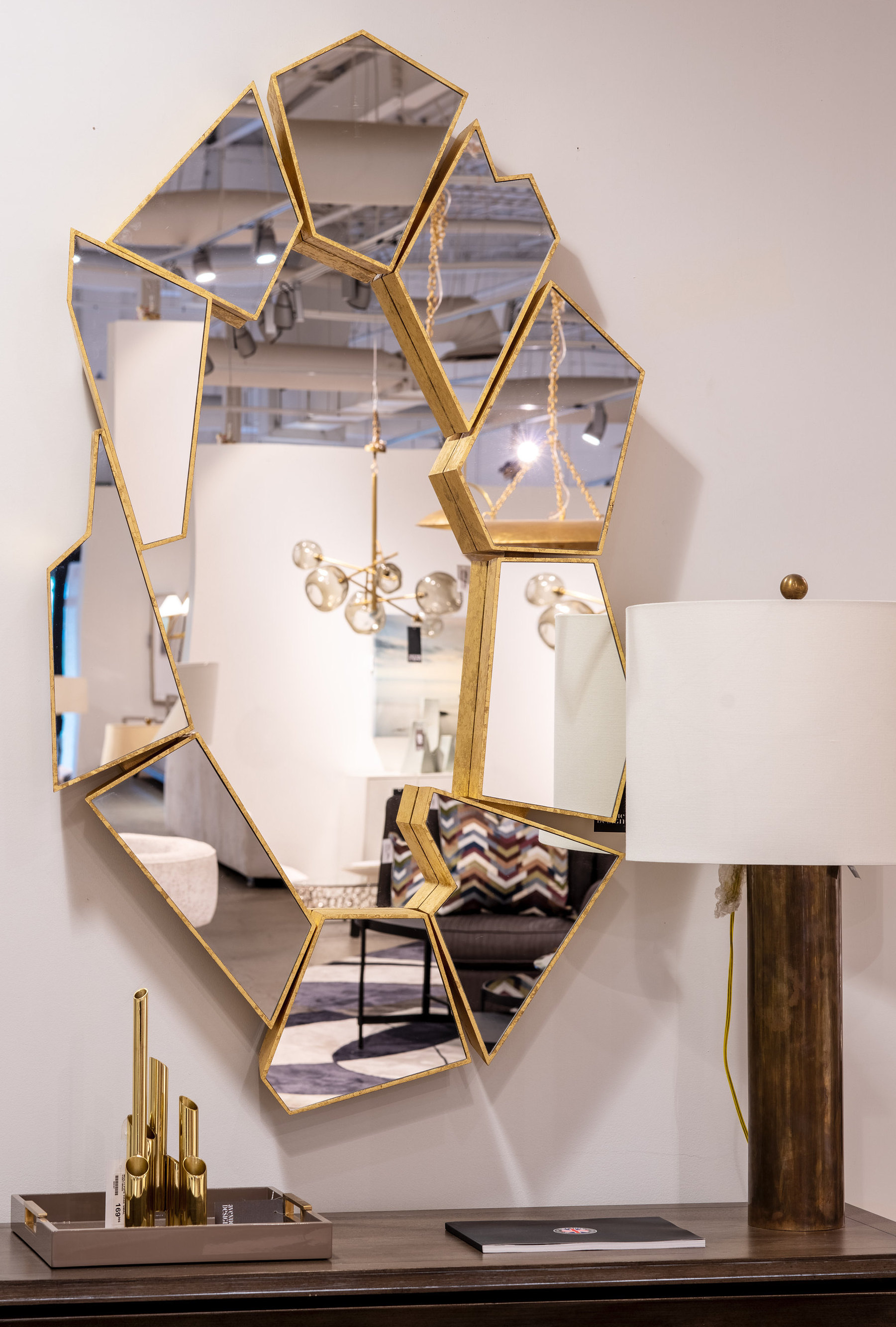 Decorative Mirror Large Designer Mirror Gold Mirror Hand - Etsy