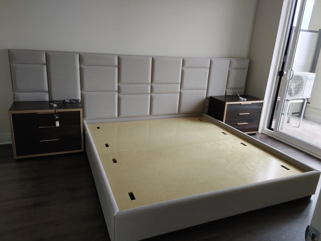 Handcrafted Custom Bed and Headboard - Tailored Luxury for Your Bedroom ...