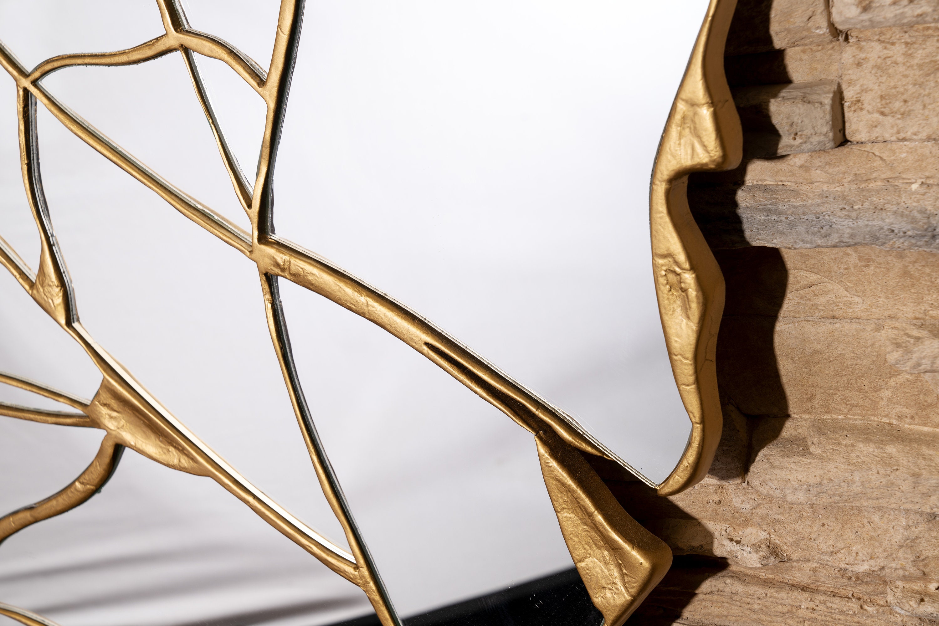 Modern Luxurious Gold Designer Mirror With Lacquer Finishing - Etsy