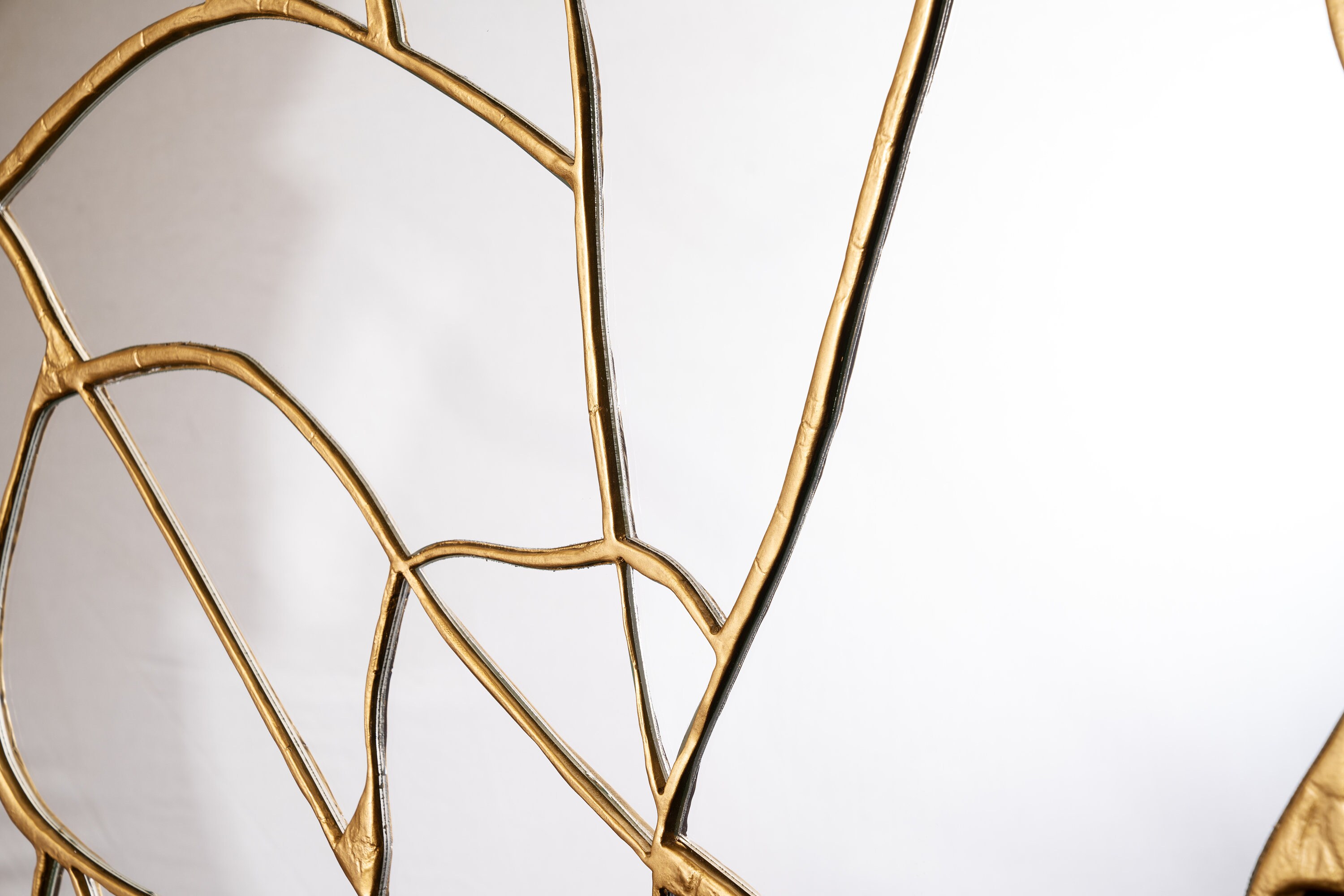 Modern Luxurious Gold Designer Mirror With Lacquer Finishing - Etsy