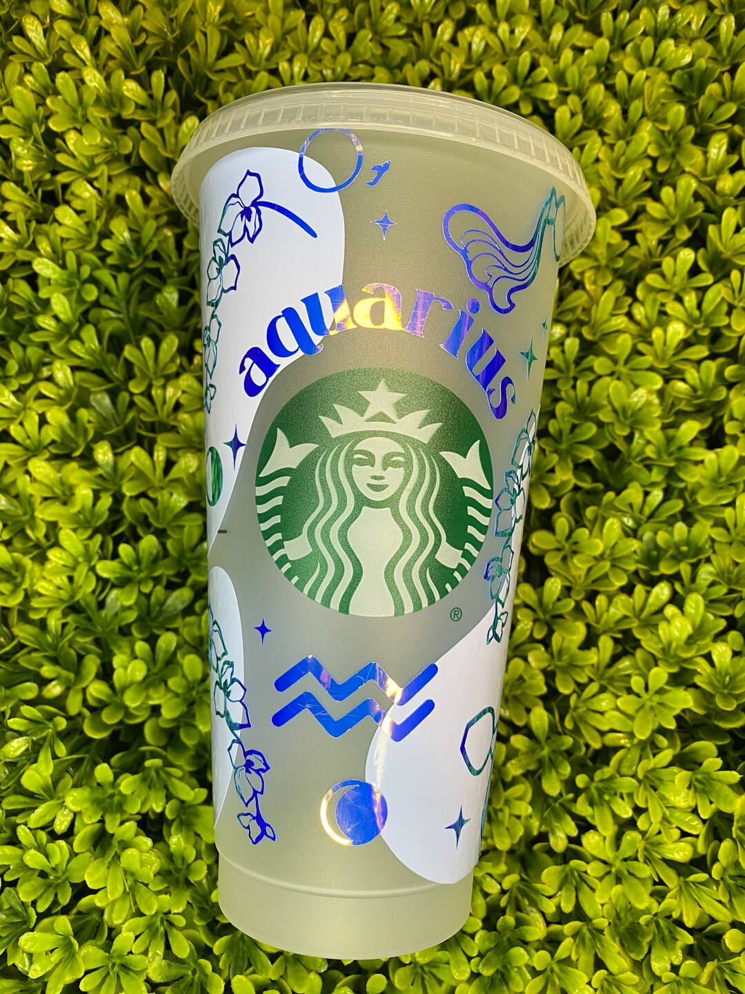 Aquarius Cup, Aquarius Cold Cup, Zodiac Sign Cup, Aquarius Gift ...