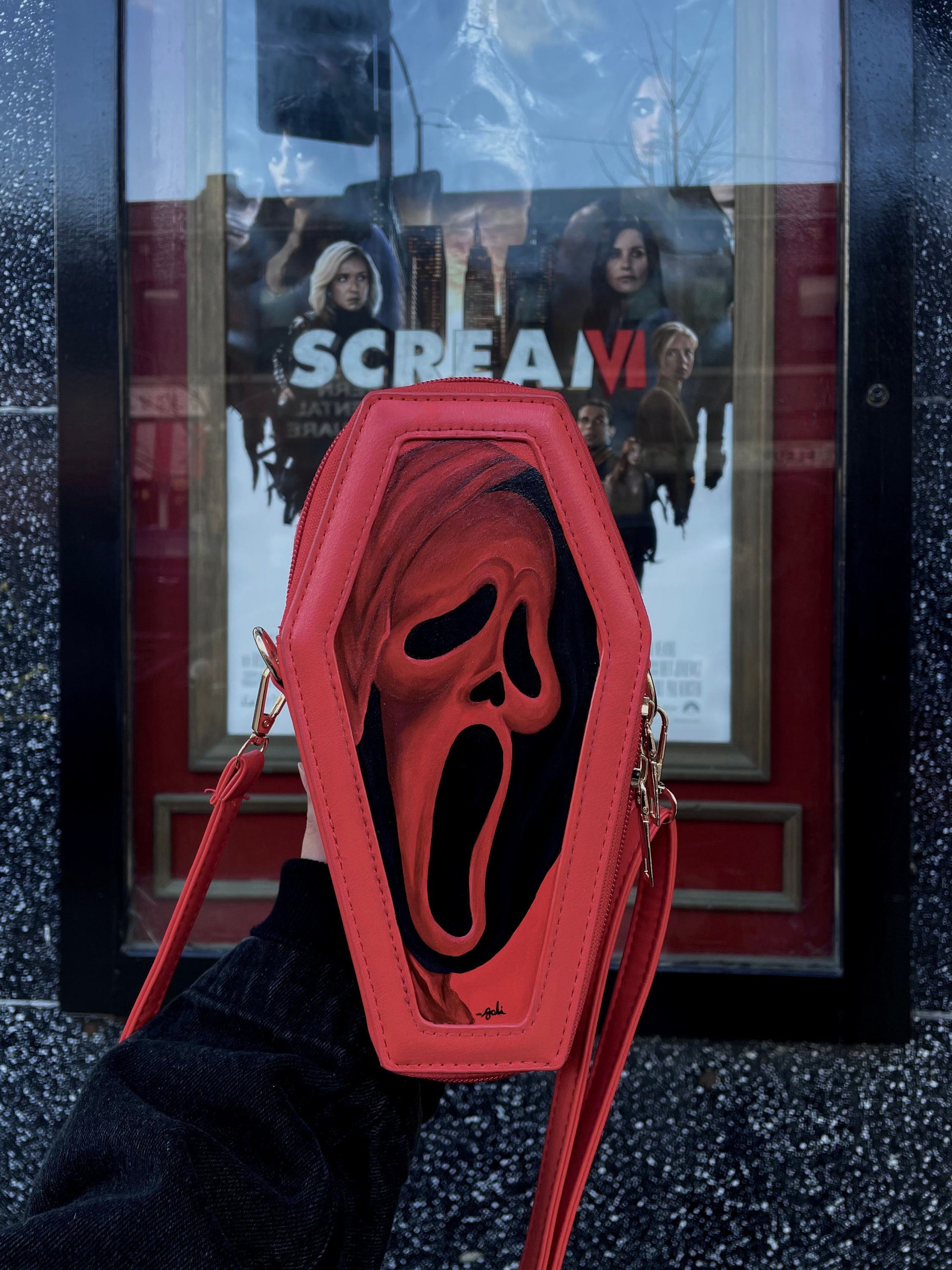 Coffin Heart Scream Inspired Bloody Ghost Red Edition - Etsy