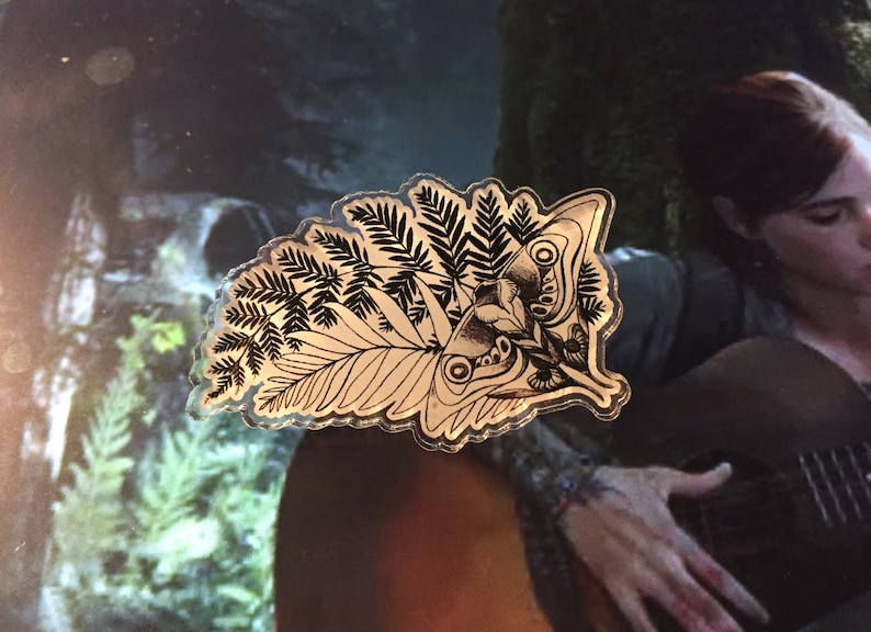 The Last of Us TLOU Backpack Pin Ellie William's Tattoo - Etsy