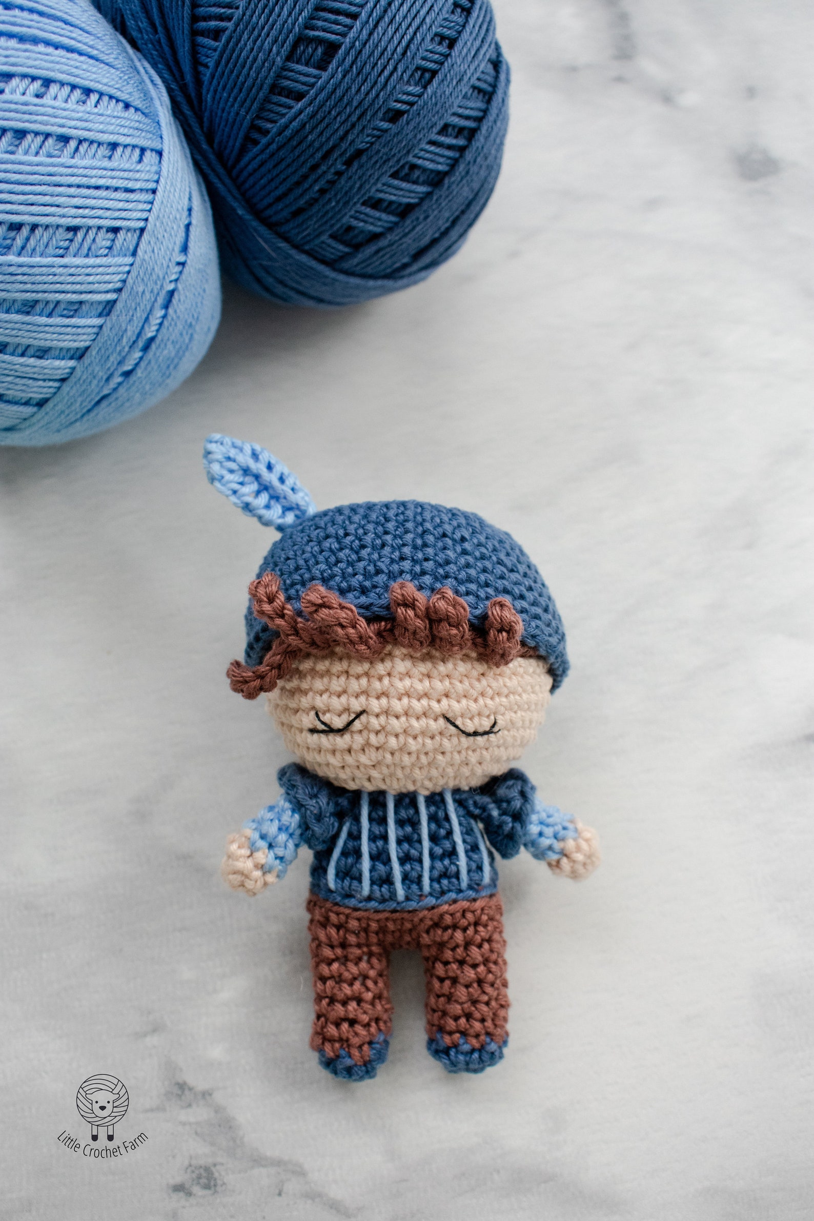Mini Romeo Amigurumi Doll Pattern Crochet Doll Pattern DIY - Etsy
