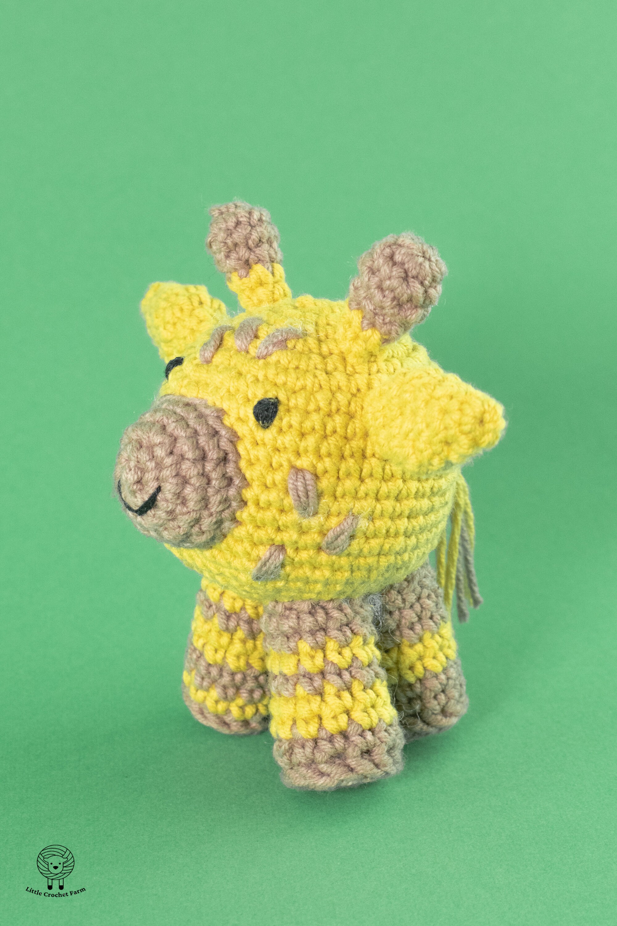 Crochet tiny giraffe amigurumi pattern Chubby giraffe | Etsy
