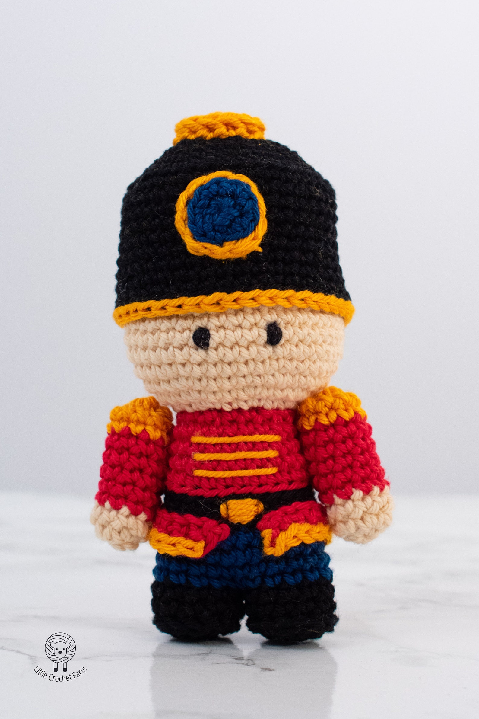 Crochet Nutcracker the Royal Soldier Amigurumi Pattern - Etsy