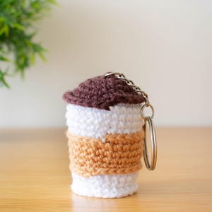 PDF Coffee Keychain Crochet Pattern, Mini Amigurumi Cup, Crochet Kids ...