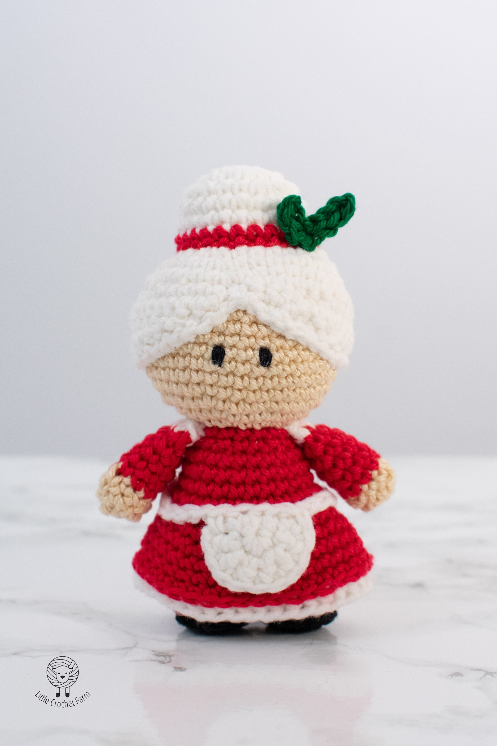 Crochet Mini Mrs. Claus Amigurumi Pattern Mrs. Claus - Etsy